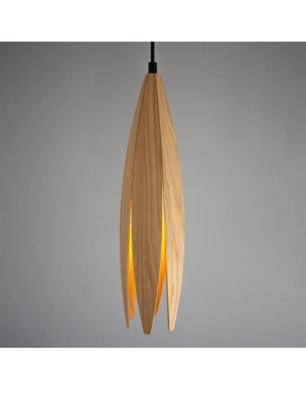 CL SR 16, Handmade Oak Wood Light Fixture for Kitchen Island, Staircase ...